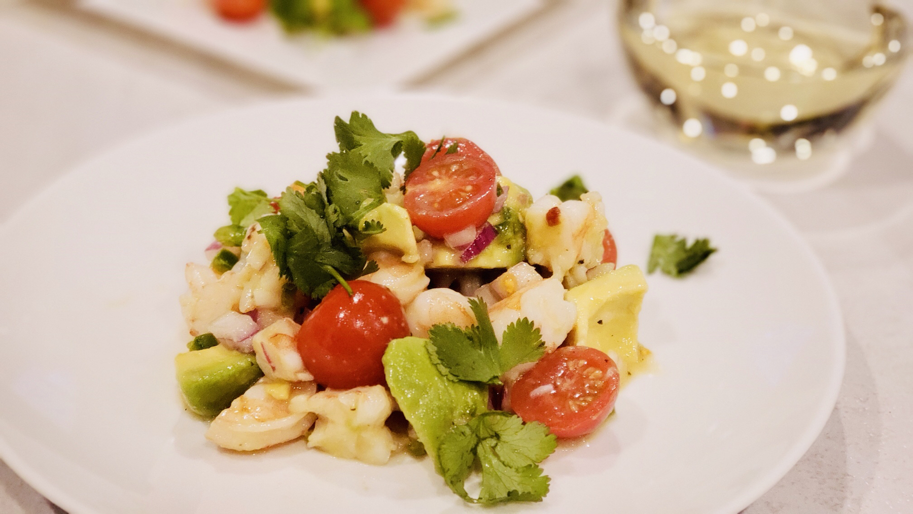Zesty Lime Shrimp & Avocado Salad – The Tasty Bits
